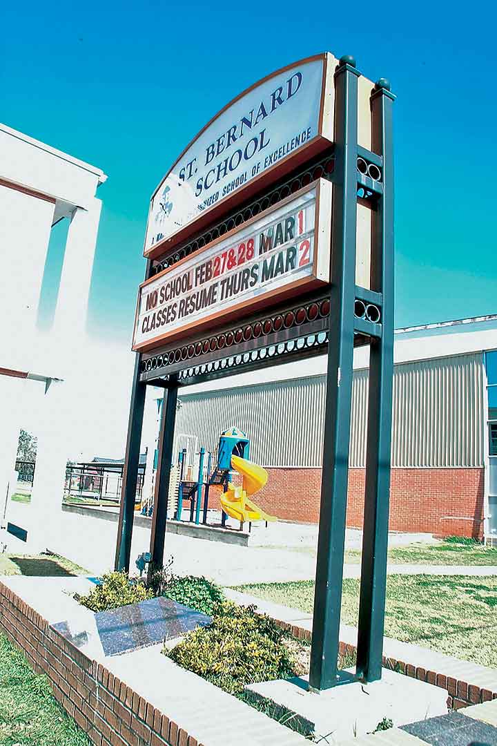 Urban Infill at St. Bernard School