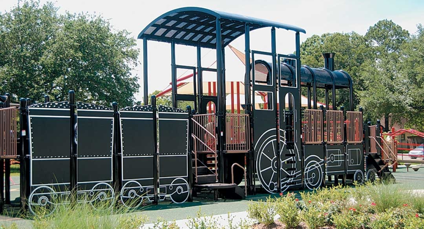 Train Themed Playground Train Themed Playground